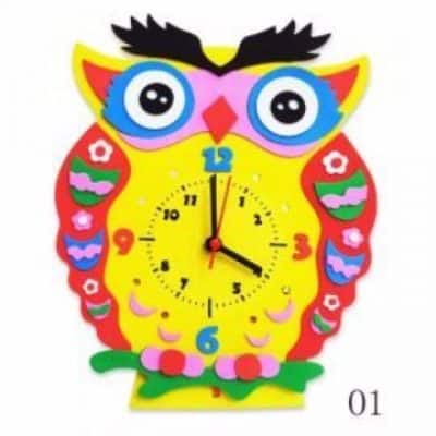 Mira como hacer un reloj en foami de formas diferentes