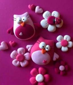 Hermosas y singulares figuras de pasta francesa