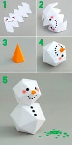 4 divertidas manualidades con figuras geometricas
