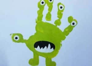 4 tipos de manualidades con temperas para niños