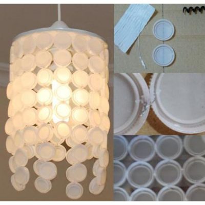 3 ideas funcionales para reciclaje con tapitas de plástico