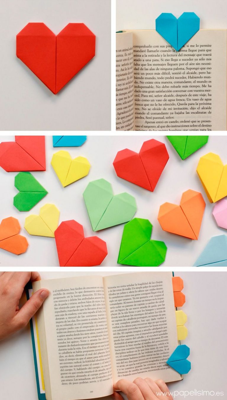 2 separadores de papel origami
